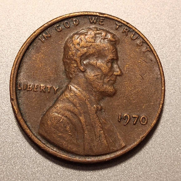 Art | 197 Lincoln Penny Coin No Mint Mark Chipped Rim Circulated ...